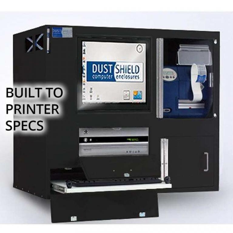 Monitor, Desktop CPU, Keyboard, Label Printer - DustShield®