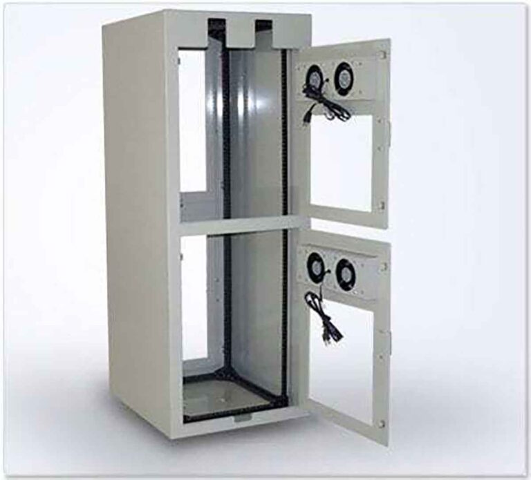 Open-Frame Racks vs. Enclosure Racks - DustShield®
