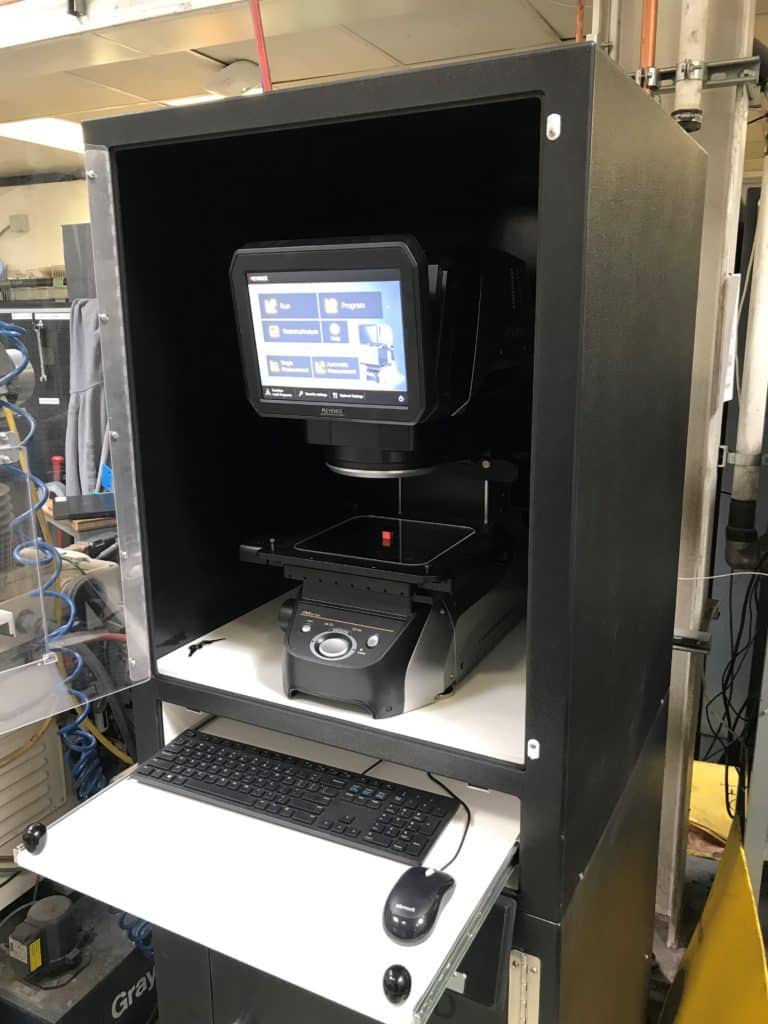Keyence Microscope Enclosure / Workstation - DustShield®